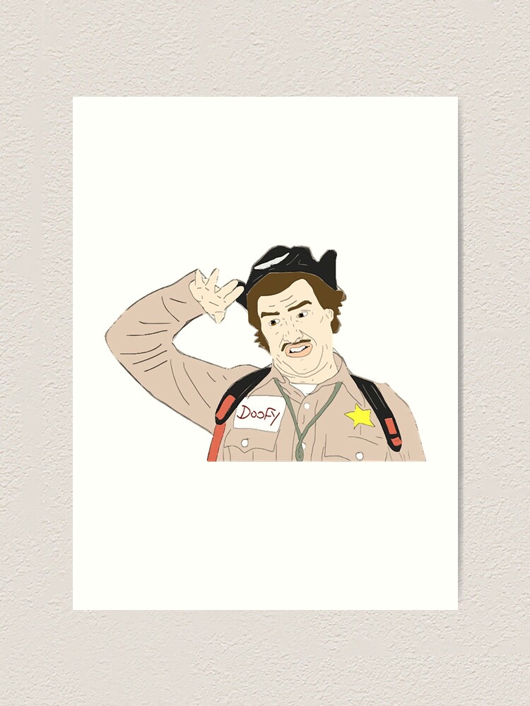 "Officer Doofy " Art Print for Sale by ezemannan | Redbubble