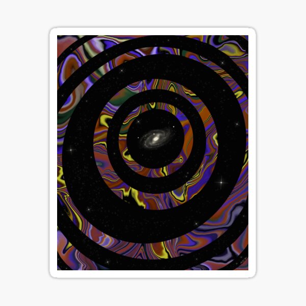 "Space Trippy" Sticker by alyssadeaton | Redbubble