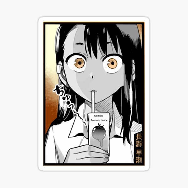 "Nagatoro style " Sticker for Sale by zcarnahiba | Redbubble