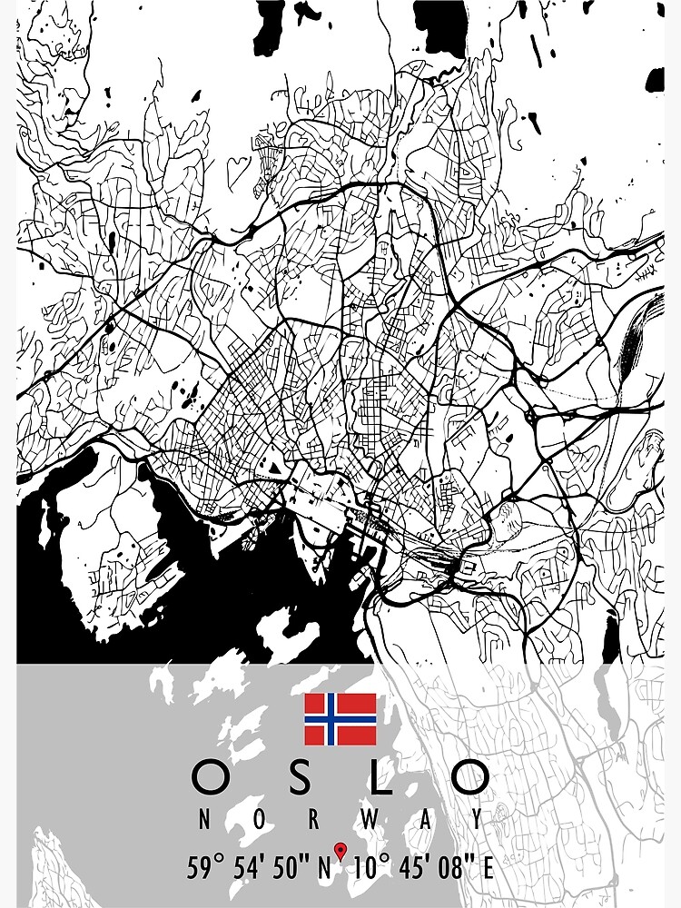 Mapa Turistico De Oslo