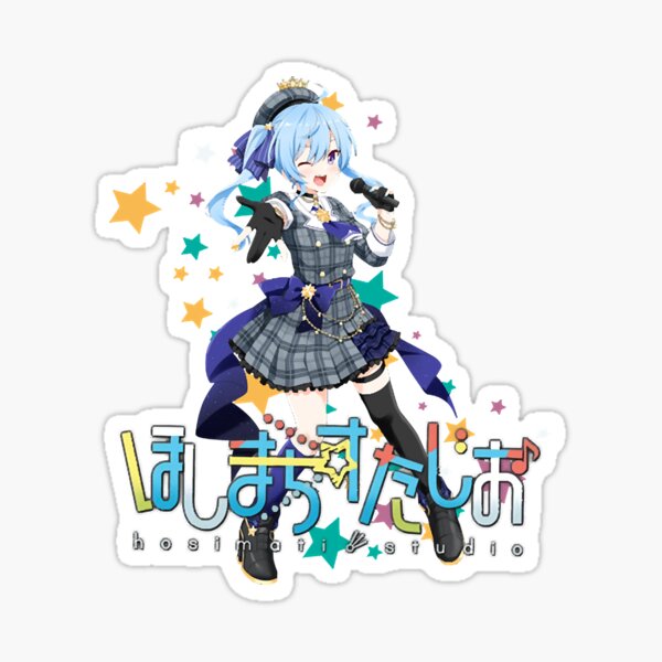 "Hololive - Hoshimachi Suisei 3 " Sticker for Sale by paysenga | Redbubble
