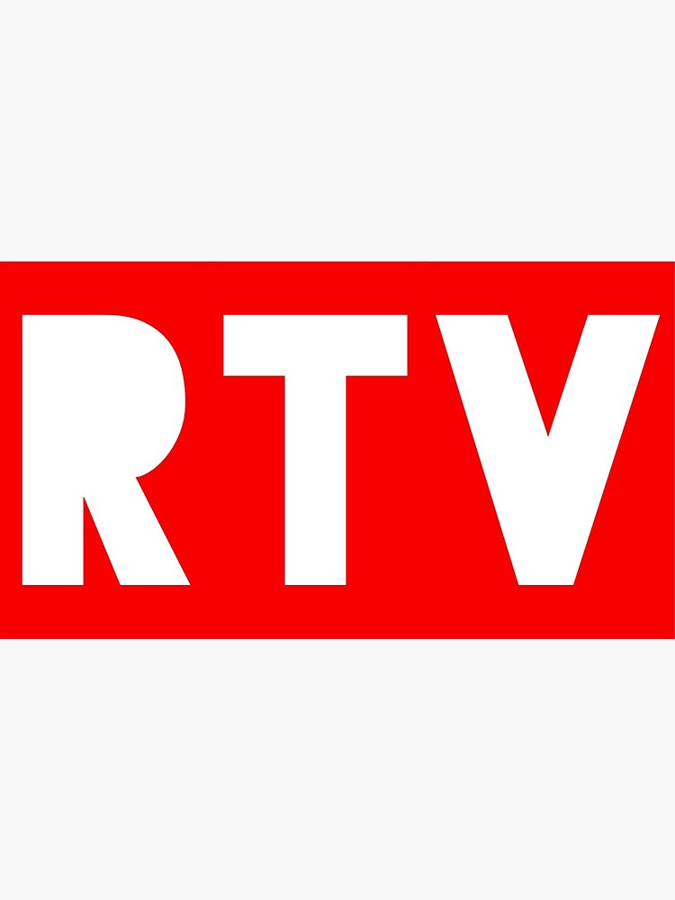 "RTV" Sticker by dufffs | Redbubble