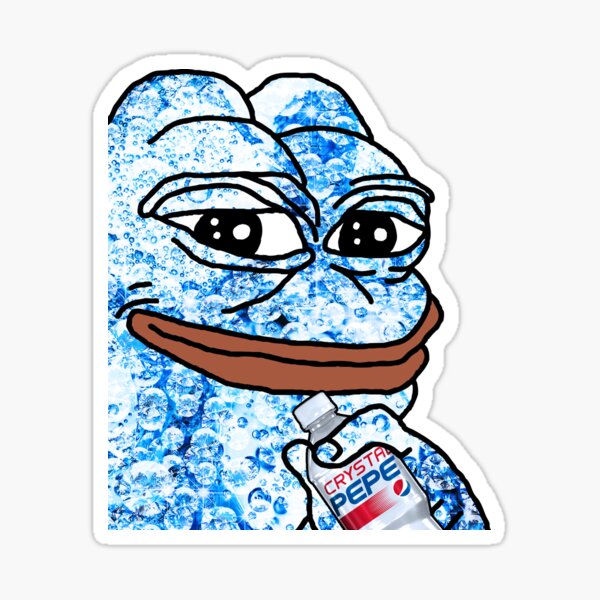 Crystal Pepsi Stickers | Redbubble