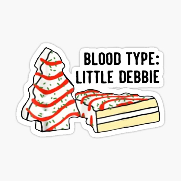 "Blood Type" Sticker for Sale by fikinakey | Redbubble