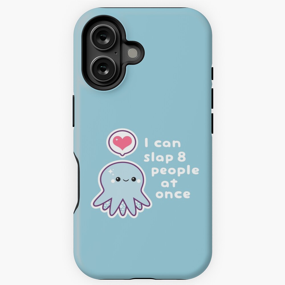 "Funny Slapping Octopus" Sticker for Sale by sugarhai | Redbubble