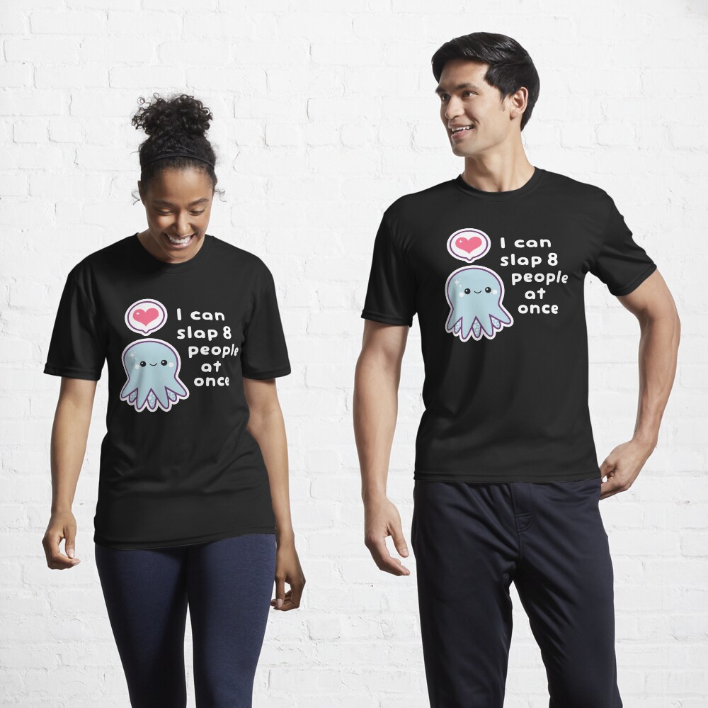 "Funny Slapping Octopus" Sticker for Sale by sugarhai | Redbubble