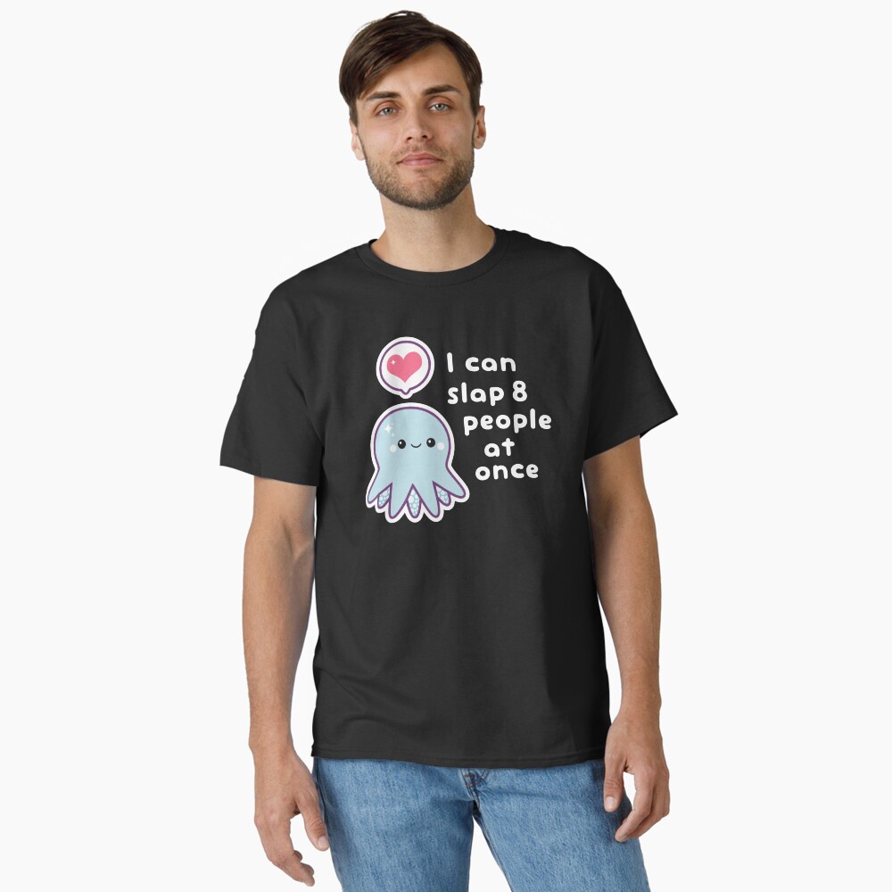 "Funny Slapping Octopus" Sticker for Sale by sugarhai | Redbubble