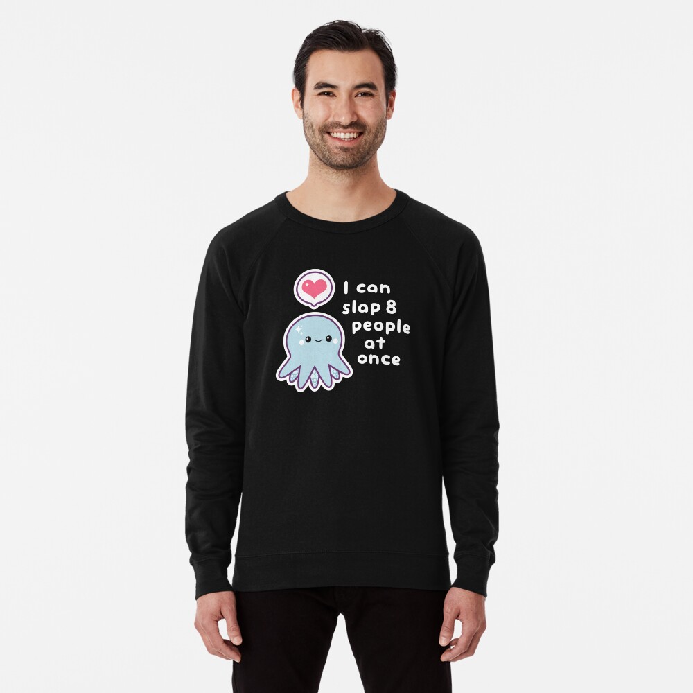 "Funny Slapping Octopus" Sticker for Sale by sugarhai | Redbubble