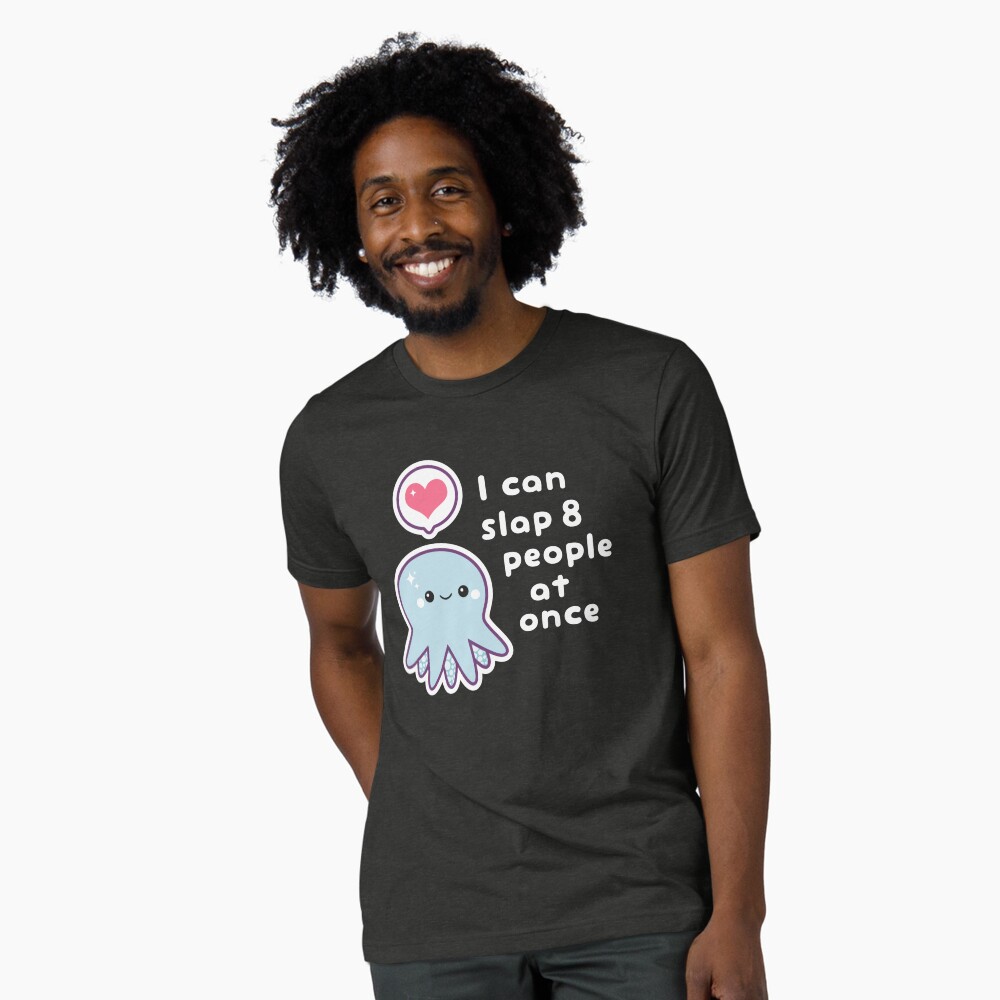 "Funny Slapping Octopus" Sticker for Sale by sugarhai | Redbubble