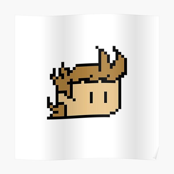 Poster « Eddsworld - Tord Pixel Art », par apricotfromhell | Redbubble