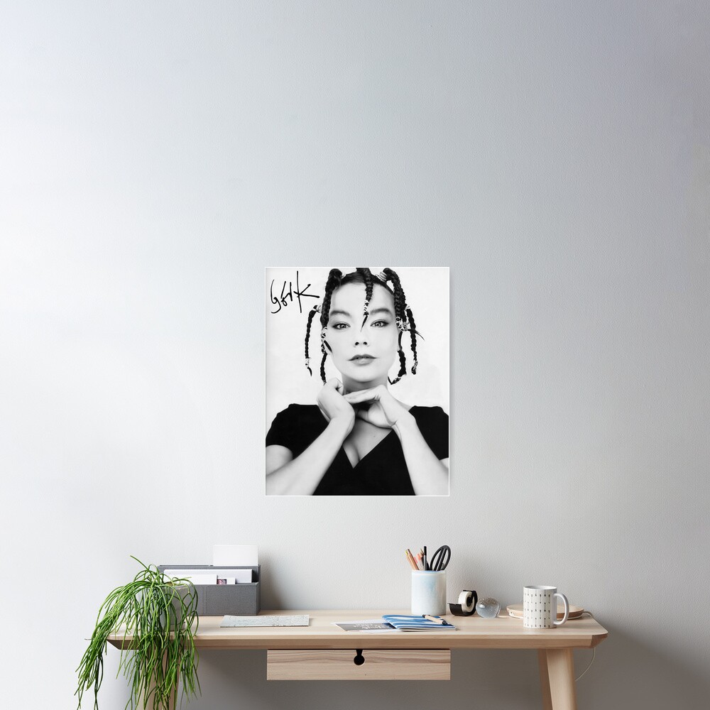 "Bjork signed print" Poster for Sale by alonsoartz | Redbubble