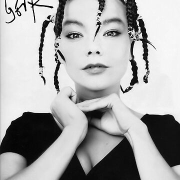 "Bjork signed print" Poster for Sale by alonsoartz | Redbubble