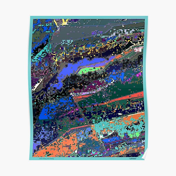 "Leftfield" Poster by BaseElements | Redbubble