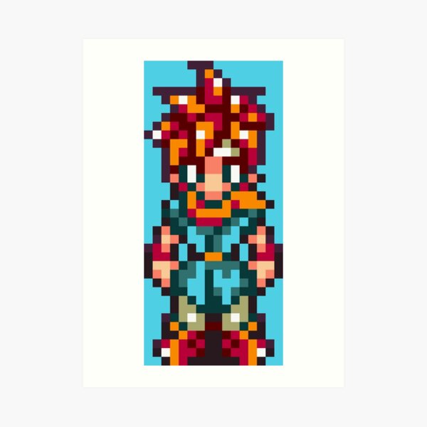 "Chrono Sprite" Art Print for Sale by SpriteGuy95 | Redbubble