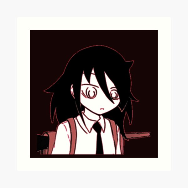 "tomoko manga watamote icons" Art Print for Sale by Animecomic | Redbubble
