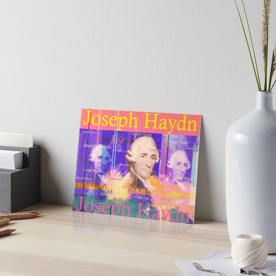 "beautiful Joseph Haydn portrait, famous musician, famous people ...