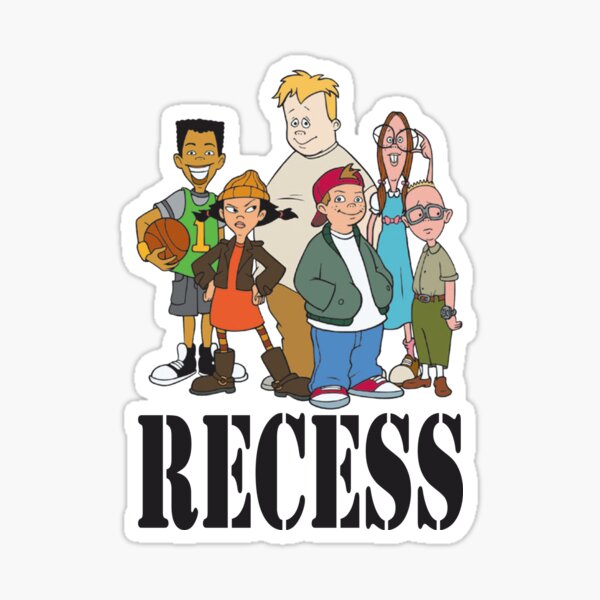"RECESS" Sticker for Sale by mortoncoco | Redbubble