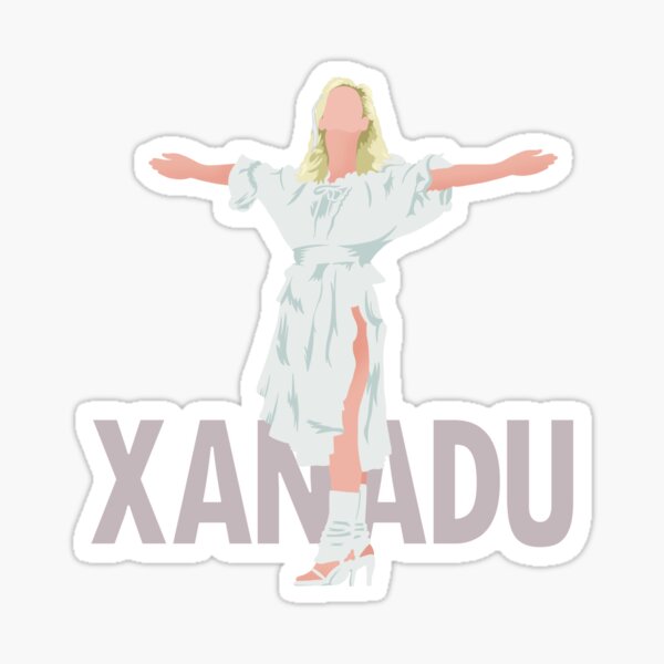 "ONJ - Xanadu" Sticker for Sale by VonSteeps | Redbubble