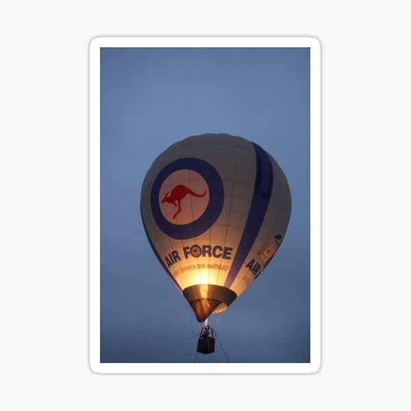 "Royal Australian Airforce Balloon RAAF" Sticker for Sale by Holiday ...