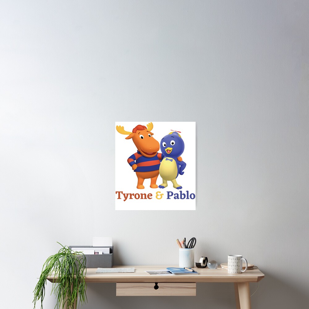 Póster «Los Backyardigans Tyrone y Pablo Kids Castaways Pablo Las ...