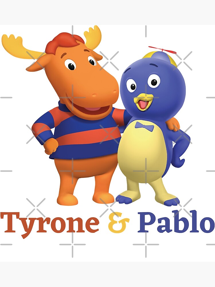 Lienzo «Los Backyardigans Tyrone y Pablo Kids Castaways Pablo Las ...