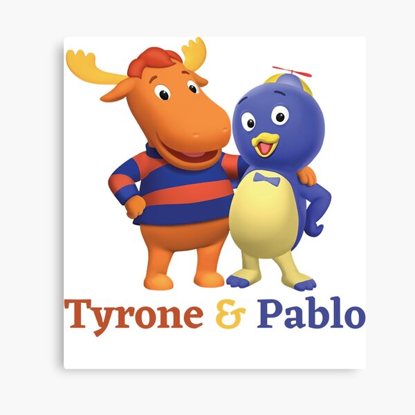 Lienzo «Los Backyardigans Tyrone y Pablo Kids Castaways Pablo Las ...