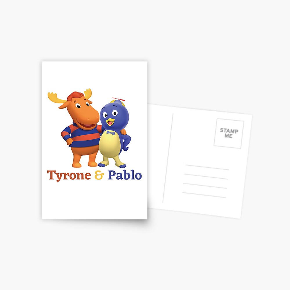 Postal «Los Backyardigans Tyrone y Pablo Kids Castaways Pablo Las ...