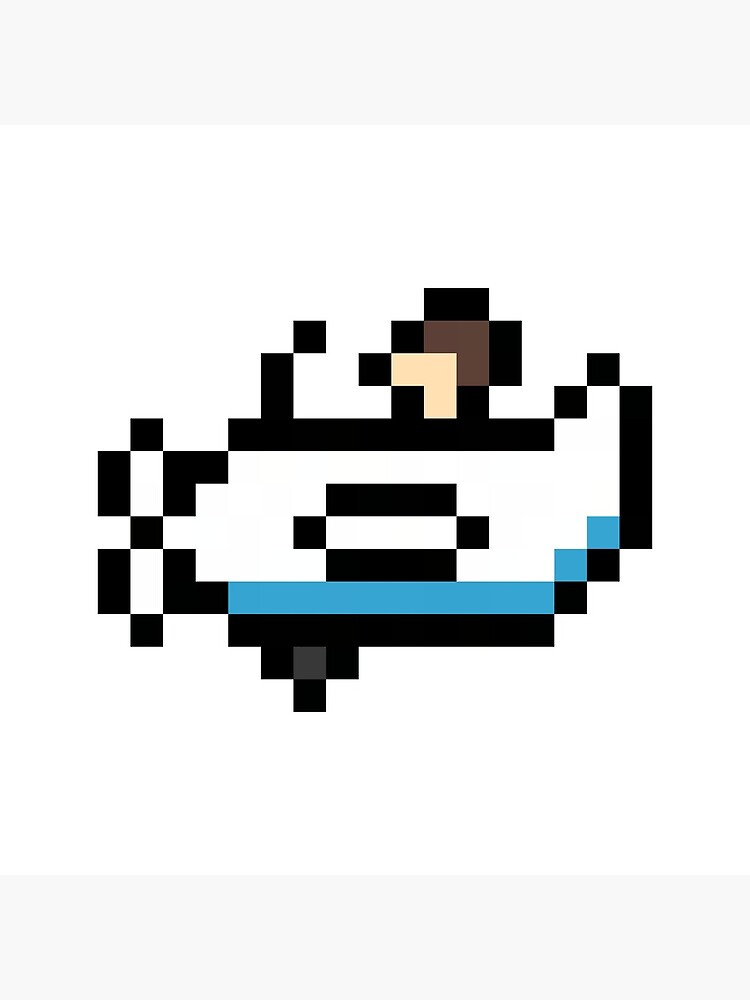 "8 Bit Pixel Art Airplane" Art Print by chestnutbreeze | Redbubble