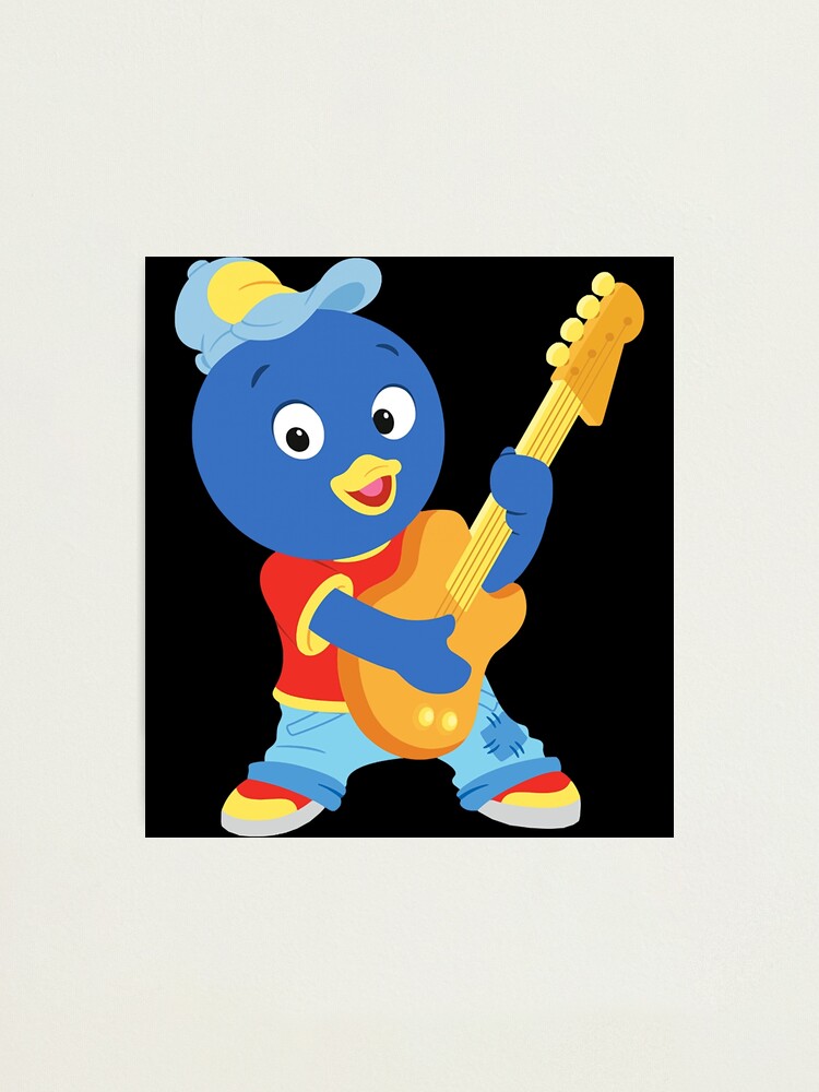 Lámina fotográfica «Los Backyardigans tocan música Kids Castaways Pablo ...