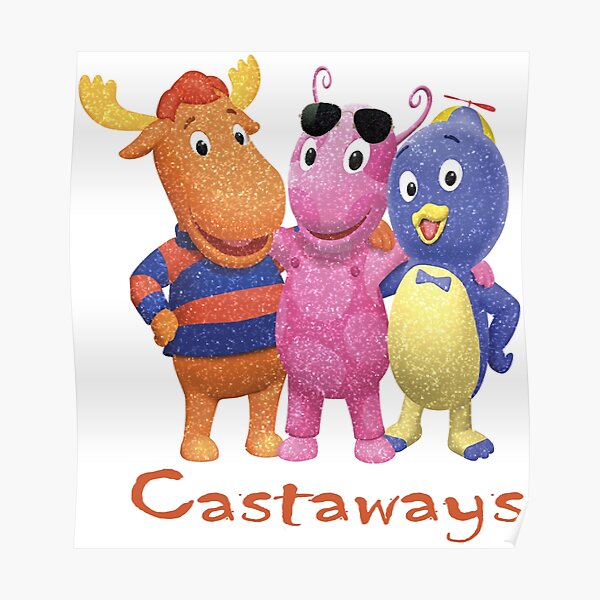 "Castaways Backyardigans Sticker tiktok song Pablo Cartoons For ...