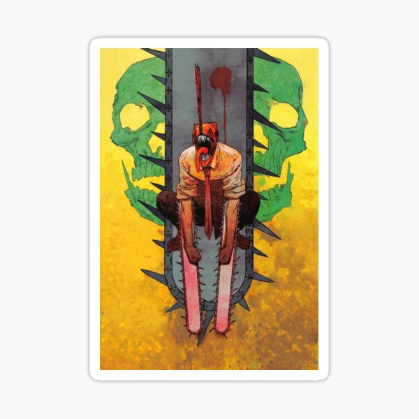 "Monster Saw" Sticker for Sale by frankdoty | Redbubble