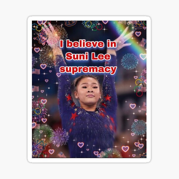 " suni lee supremacy" Sticker for Sale by KatOat | Redbubble