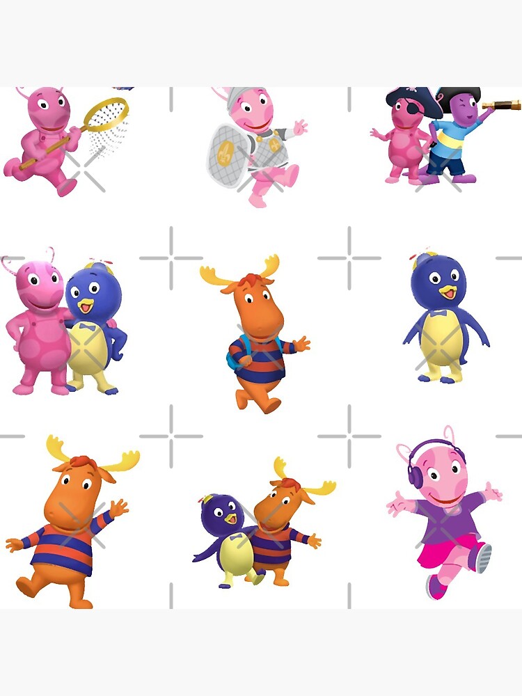 Chapa «Backyardigans Stickers Pack Kids Castaways Pablo Dibujos ...
