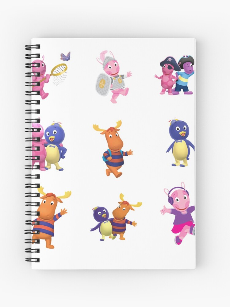 Cuaderno for Sale con la obra «Backyardigans Stickers Pack Kids ...