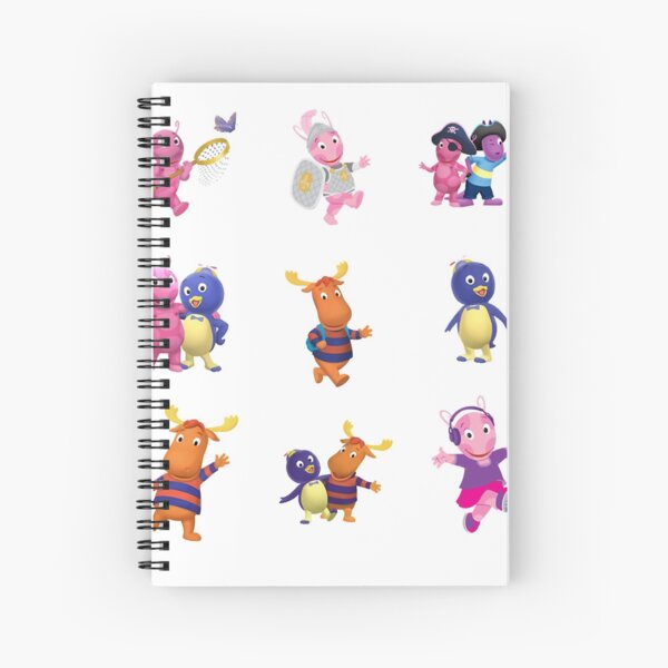 Cuaderno for Sale con la obra «Backyardigans Stickers Pack Kids ...