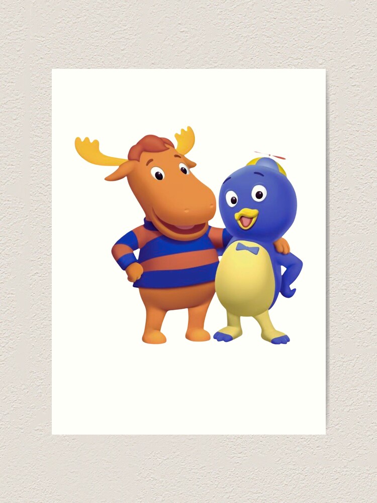 Lámina artística «Los Backyardigans Tryon amp Pablo Kids Castaways ...