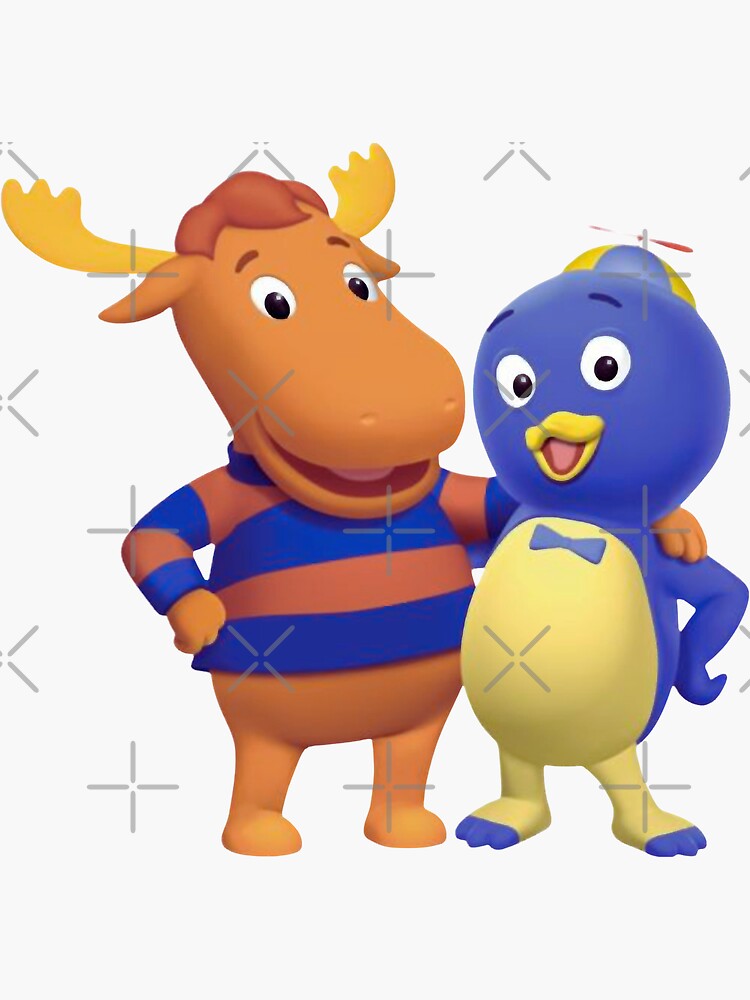 Pegatina «Los Backyardigans Tryon amp Pablo Kids Castaways Pablo Los ...