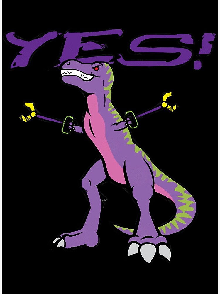 "Beast Wars Megatron YES! " Poster for Sale by cortlandshetley | Redbubble