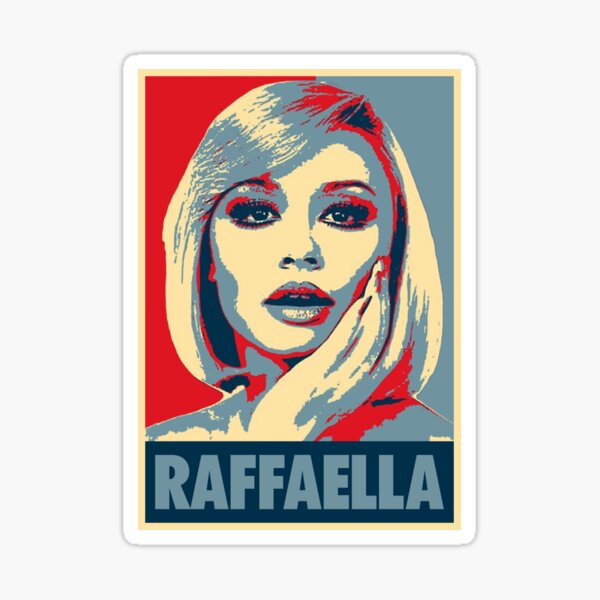 "RAFFAELLA CARRA BEST SELLER" Sticker for Sale by kulsndesax | Redbubble