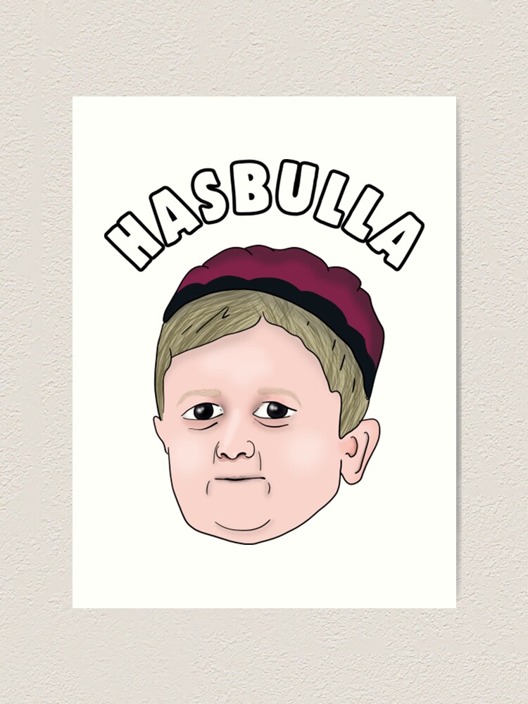 "Hasbulla Magomedov Hasbulla Magomedov Mini Khabib Meme " Art Print for ...