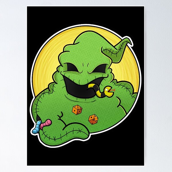 "Oogie Boogie " Poster for Sale by ishanbaghda | Redbubble