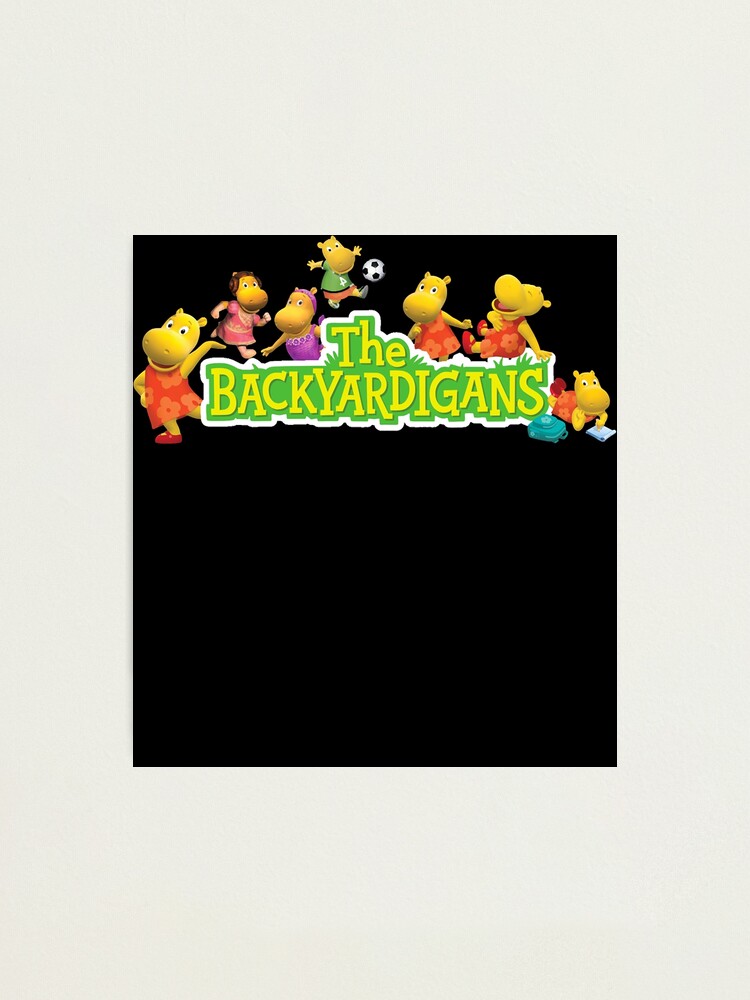 Lámina fotográfica «tasha backyardigans personaje niños náufragos pablo ...