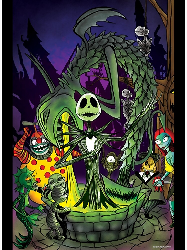 "Nightmare before Christmas " Art Print for Sale by katrielvergo ...