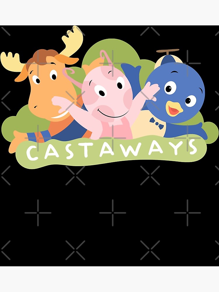 Lámina artística «Los Backyardigans Bright Happy Kids Castaways Pablo ...