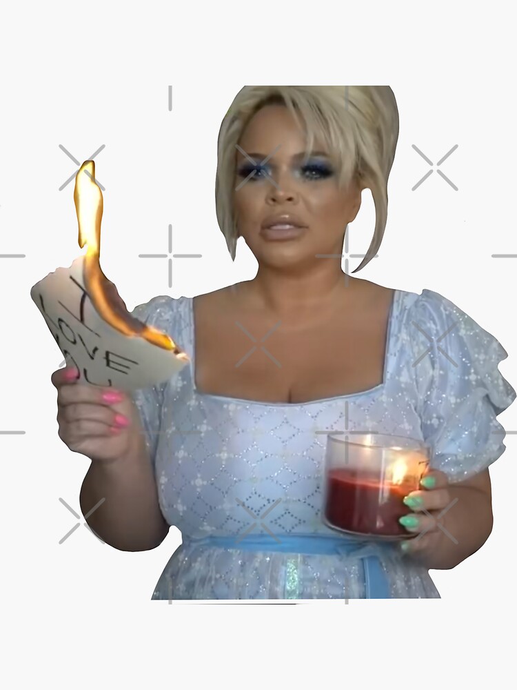 "Trisha meme" Sticker for Sale by Amelietr | Redbubble