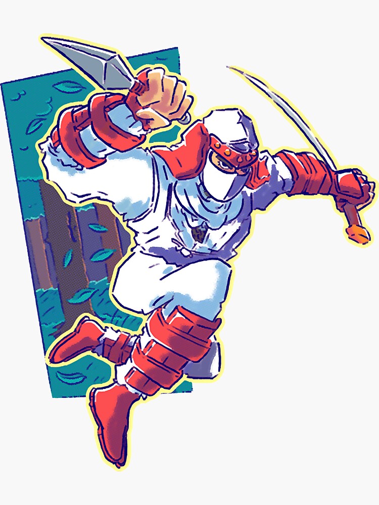 "Joe Musashi " Sticker for Sale by sesenlavadie | Redbubble