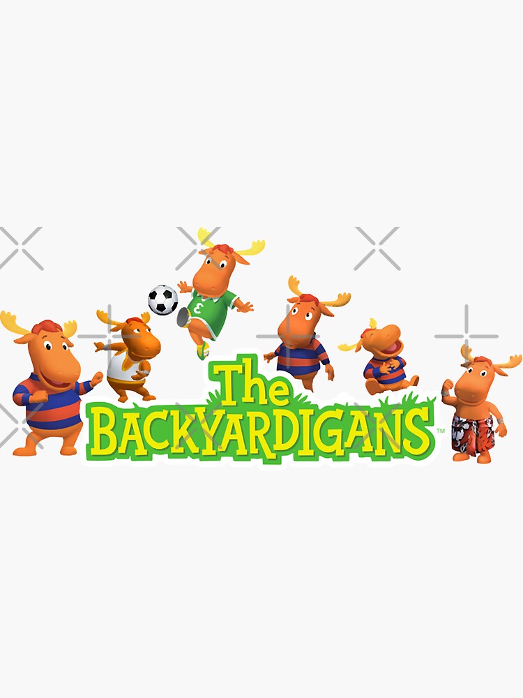 Pegatina «Tyrone Backyardigans Character Kids Castaways Pablo Las ...