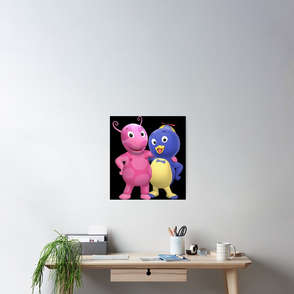 "Uniqua and Pablo character Backyardigans Mask and Sticker Cartoons For ...