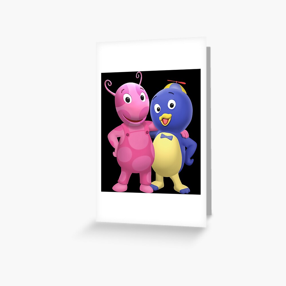 "Uniqua and Pablo character Backyardigans Mask and Sticker Cartoons For ...