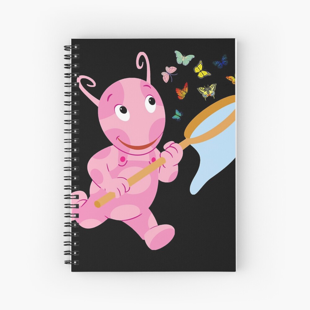 Cuaderno de espiral «Uniqua Catching Butterflies Backyardigans Niños ...